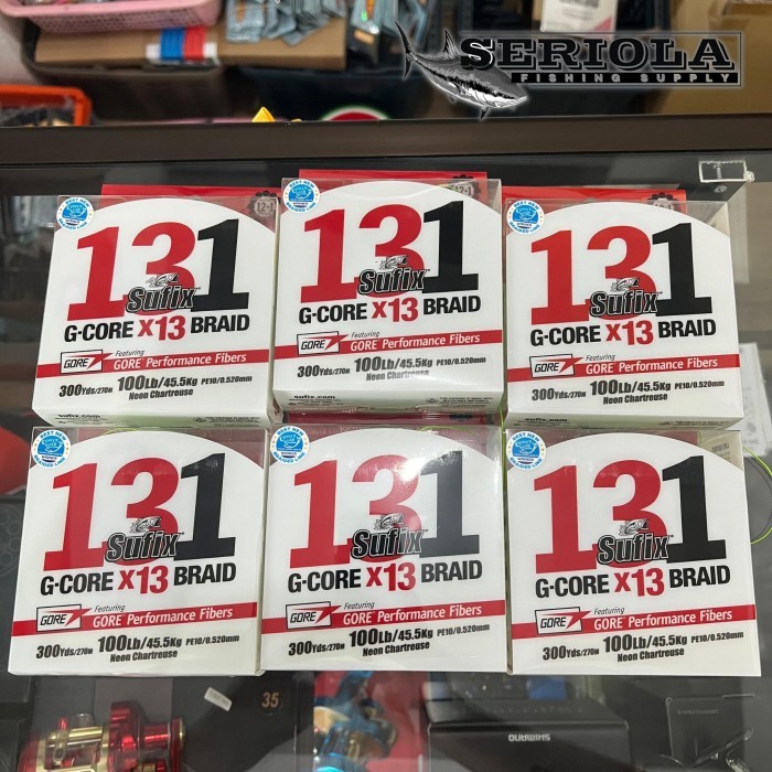 Jual HARGA DISC - PE SUFIX 131 G-CORE X13 NEON LIME 270M PE 10 0,520mm 100lb | Shopee Indonesia