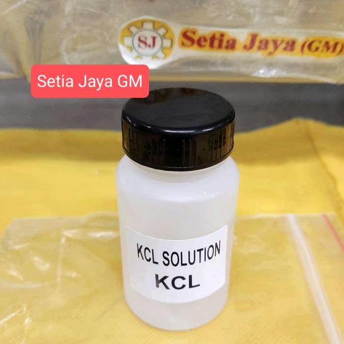 Jual KCL SOLUTION UNTUK PENYIMPANAN PH ELECTRODE | Shopee Indonesia