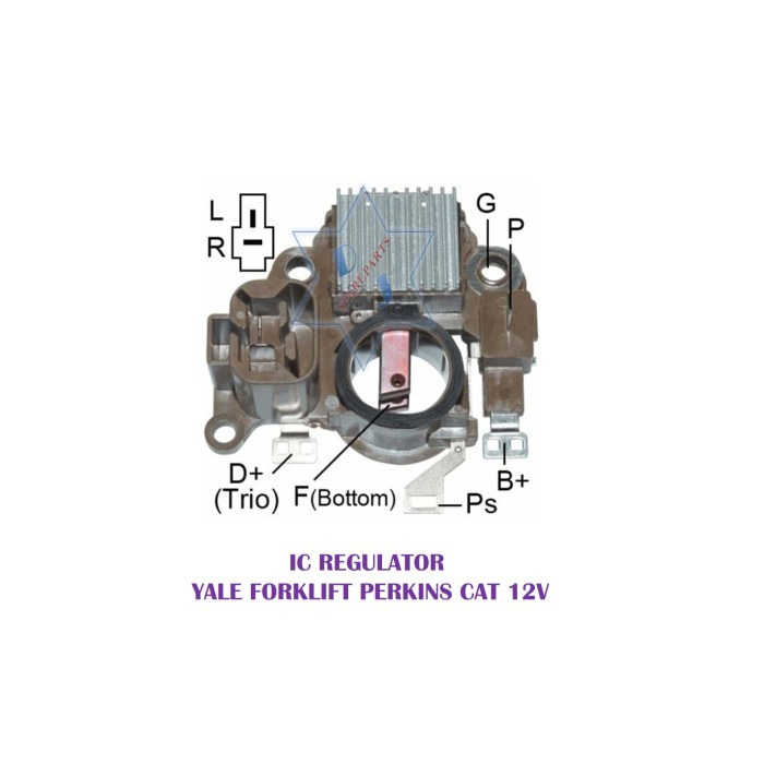 Jual IC REGULATOR YALE FORKLIFT PERKINS CAT 12V | Shopee Indonesia