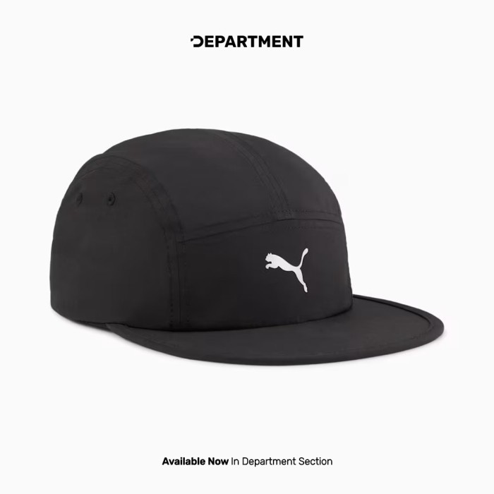 Jual PUMA Topi Lari ESS RUNNING 5 PANEL CAP 02616801 ORIGINAL | Shopee ...