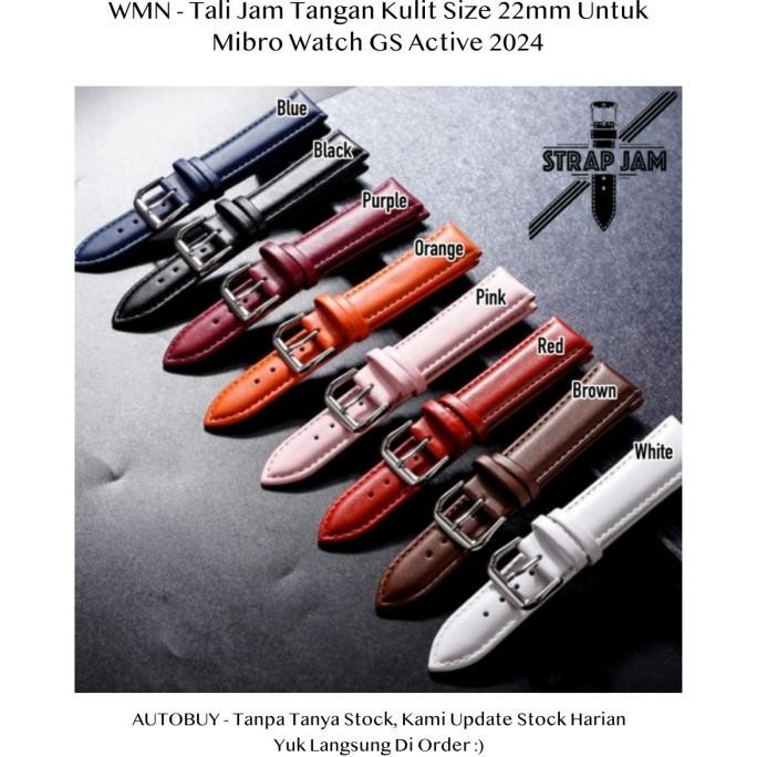 Jual HARGA DISC - WMN 22mm Tali Jam Tangan Mibro Watch GS Active 2024 ...