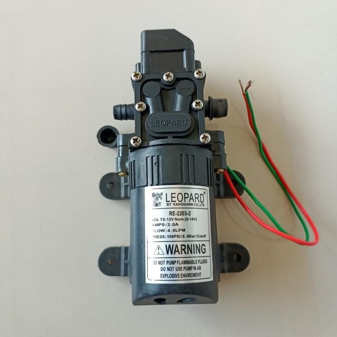 Jual DINAMO POMPA AIR 12V DC 5A 125 PSI SPRAYER WATERPUMP ADAPTER POMPA ...