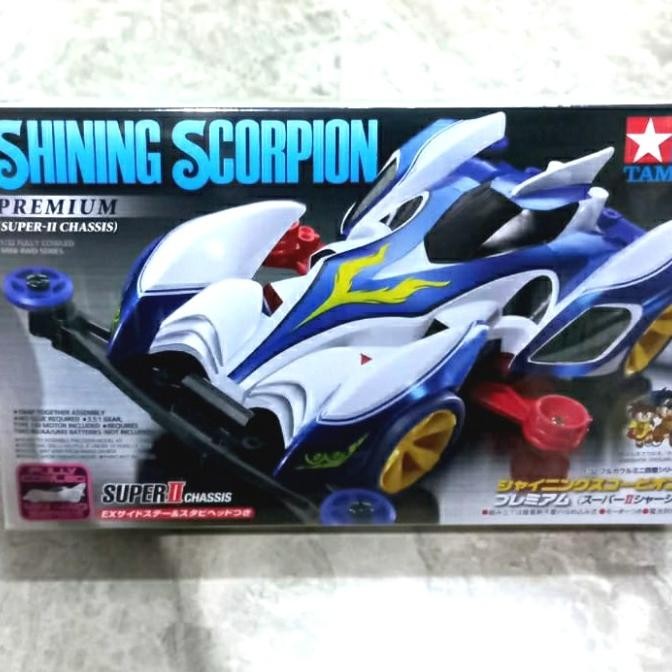 Jual Promo Tamiya 19436 Shining Scorpion Premium Super II Two Chassis ...