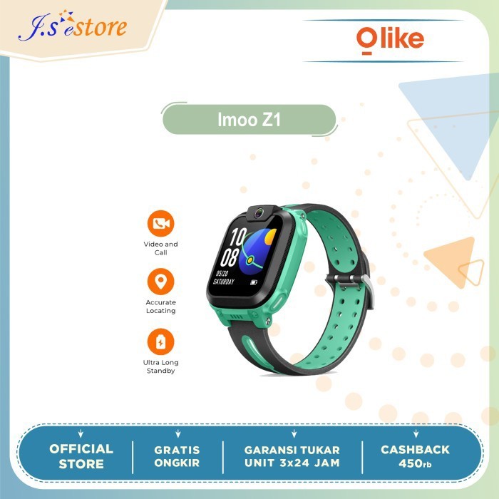 Jual Imoo Watch Phone Z1 Ipx8 Water Resistance Hd Camera Garansi Resmi ...