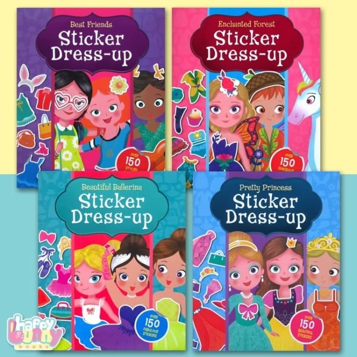 Jual Tebaru Buy 4 Get 1 FREE! Sticker activity books (ada macam-macam ...