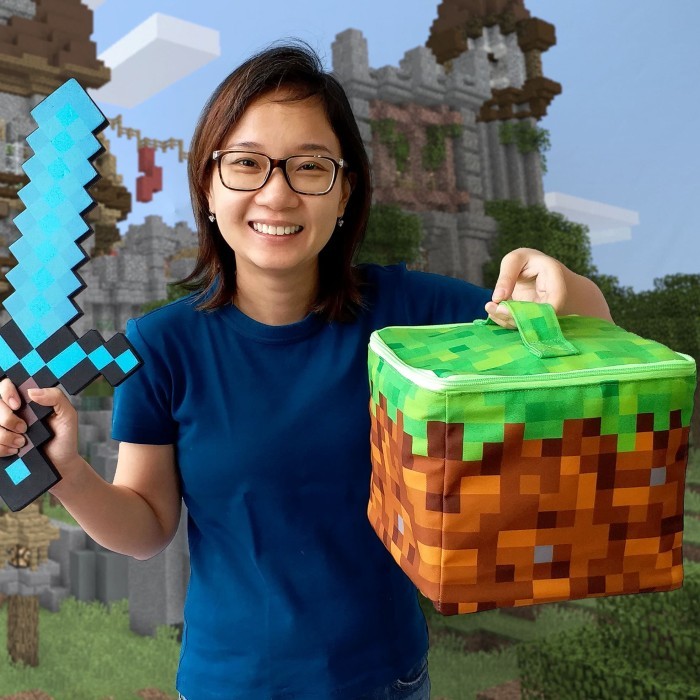 Jual Lunch Box Dirt Block Minecraft | Shopee Indonesia