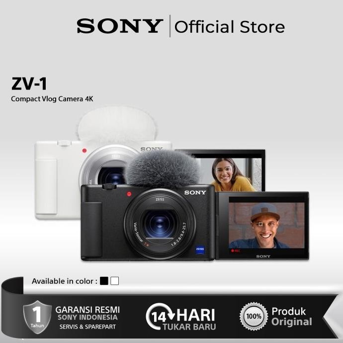 Jual Sony Zv-1 / Sony Zv 1 / Sony Zv1 Digital Compact Camera 4K Video ...