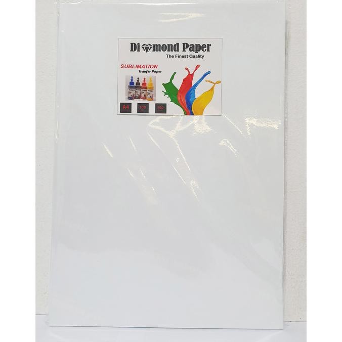 Jual Kertas Sublim / Tranfer Paper Sublim Diamond Ukuran A4 100Lembar ...