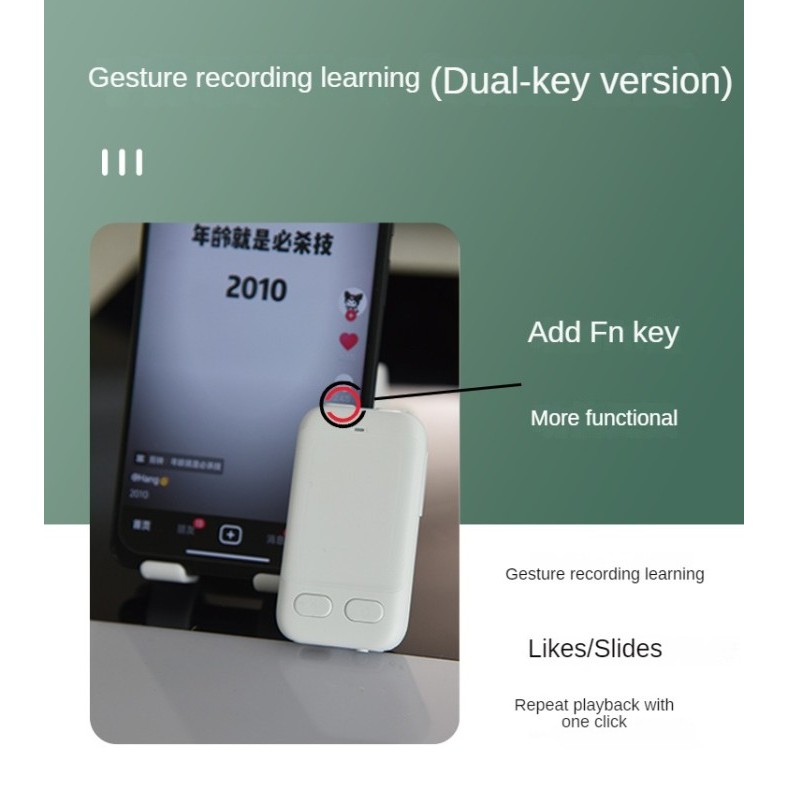 Jual CHEERTOK AIR Mouse With LASER Pointer Singularity Smart Remote Control Touch Pad Track Pad ...