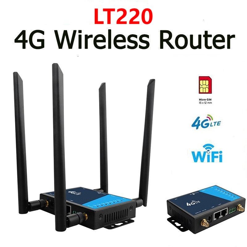 Jual 4G WiFi Router Industrial Grade 300Mbps 4G LTE Wiress | Shopee ...