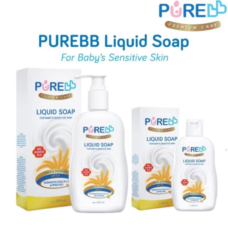 Jual Rekomendasi Terbaik !! Pure Bb Liquid Soap Sabun Bayi Untuk Kulit ...