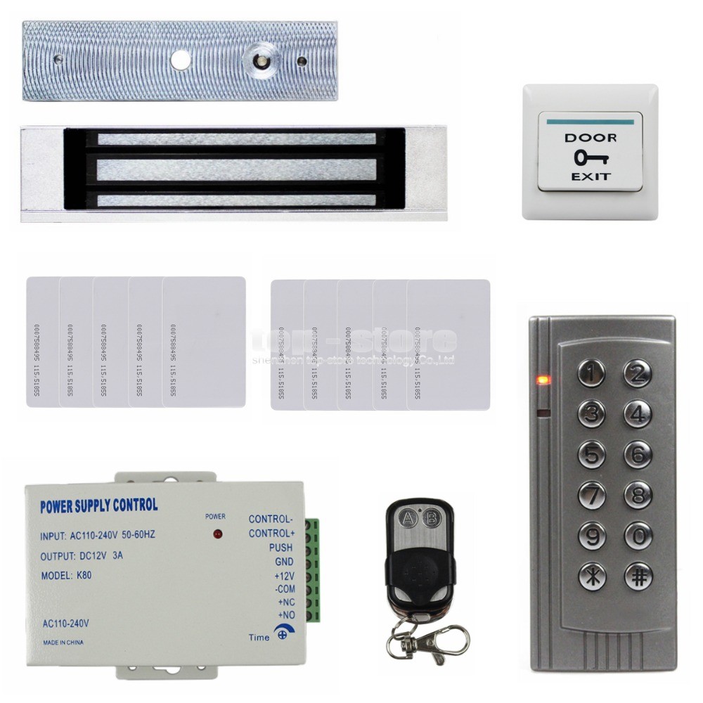 Jual Full Kit Set 125KHz RFID Reader Password Keypad Acss | Shopee ...