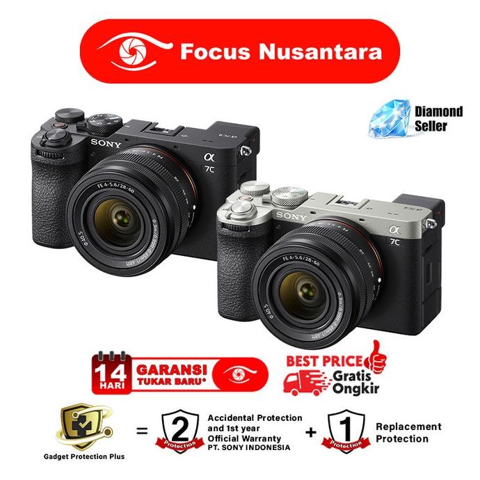 Jual Sony Alpha A7C Ii Body / Sony A7Cii Kit 28-60Mm Sony 7 C Mark Ii ...