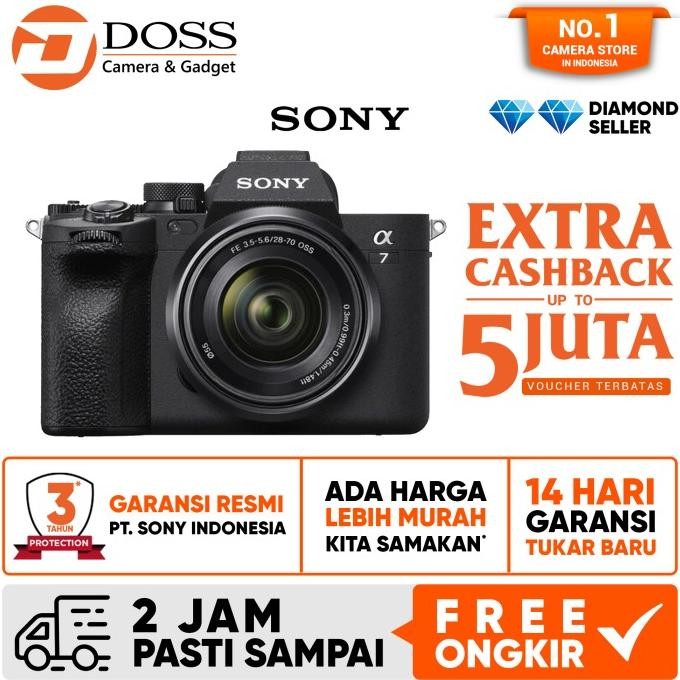 Jual Sony A7Iv Sony A74 Sony A7 Iv Mirrorless Camera With 28-70Mm Lens | Shopee Indonesia