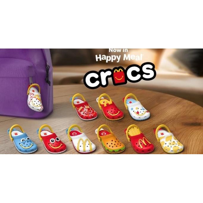 Jual READY STOCK MCDONALDS CROCS HAPPY MEAL TOYS MCD X CROCS ...