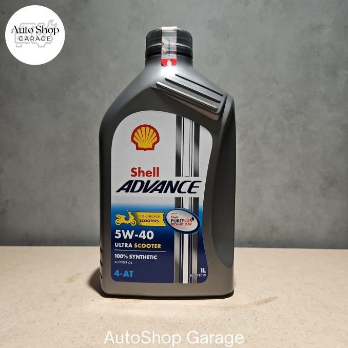 Jual Oli Shell Advance Ultra Scooter 5w-40 1 Liter Berkualitas | Shopee ...