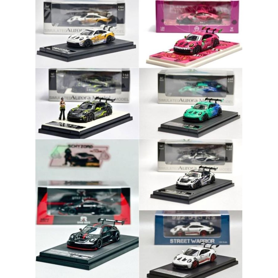 Jual READY STOCK TIME MICRO X AURORA MODEL PORSCHE 911 GT3 RSR 992 ...