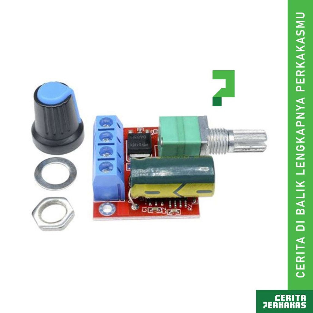 Jual Dimmer Modul DC PWM 4.5-35V 5A 90W LED CP / Motoreed Dimer ...