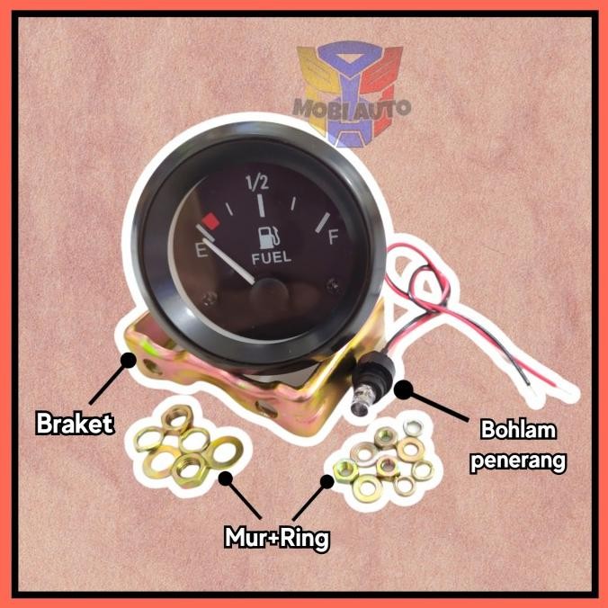 Jual Promo Ampere Amper Meter Bensin/ Indikator Bahan Bakar Universal ...