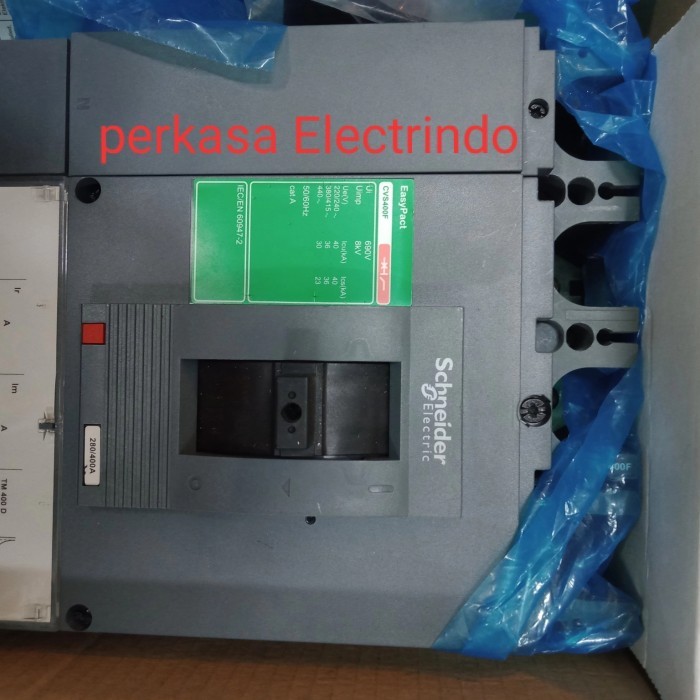 Jual SCHNEIDER MCCB CVS400F 4P 400A 400 A TM400D LV540309 CVS 400F 36KA ...