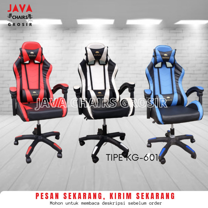 Jual Kursi Gaming Reclining Kursi Gamers Hidrolik Kursi Game Putar ...