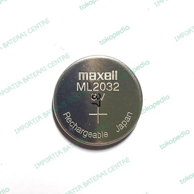 Jual Maxell Ml 2032 Ml2032 Rechargeable Lithium 3V Japan | Shopee Indonesia