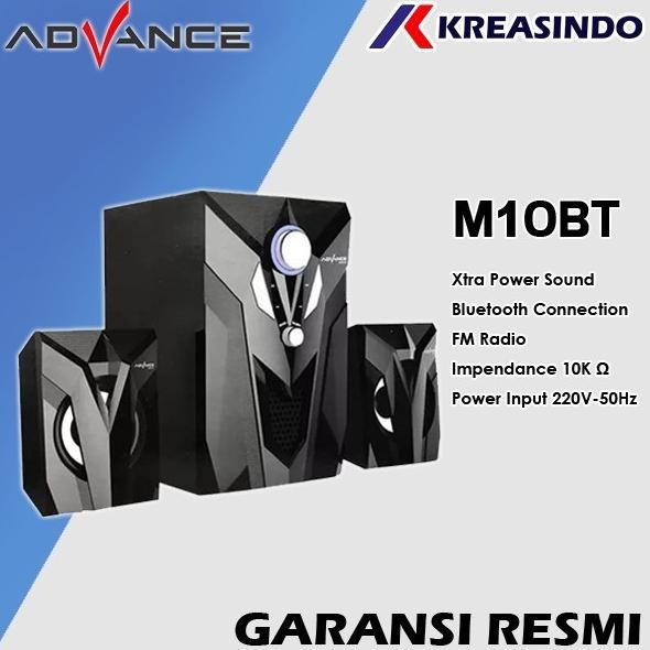 Jual Speaker Aktif Advance M10Bt / M10 Bt Bluetooth Original Resmi | Shopee Indonesia