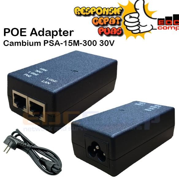 Jual Cambium PSA-15M-300 30V POE Adapter|POE Injector | Shopee Indonesia