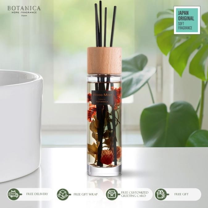 Jual Reed Diffuser Botanica Japan Wood Mist 110Ml Pengharum Ruangan ...