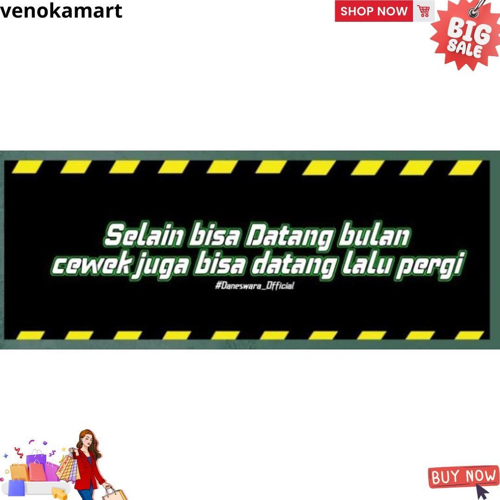 Jual Spanduk Banner Kata-Kata Truk/Bus (Bisa Custom) D Promo Puncak ...