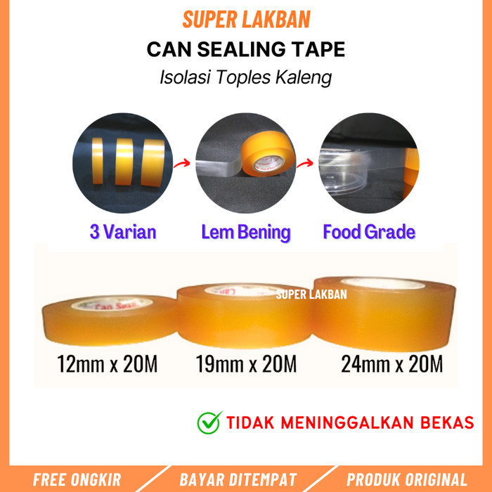 Jual DO470 ( Isi 2 roll ) Isolasi Kaleng - Selotip Toples Kue dan ...