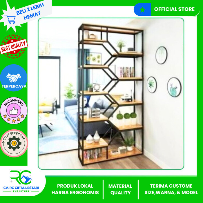 Jual Rak Partisi Pembatas Ruangan Best Seller Partisi High Quality ...