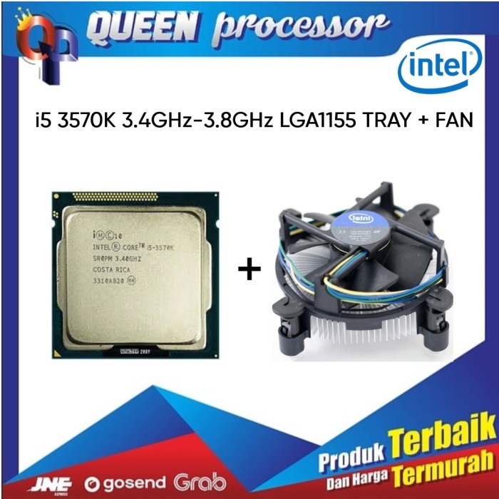 Jual Processor Intel Core i5 3570k tray + fan | Shopee Indonesia