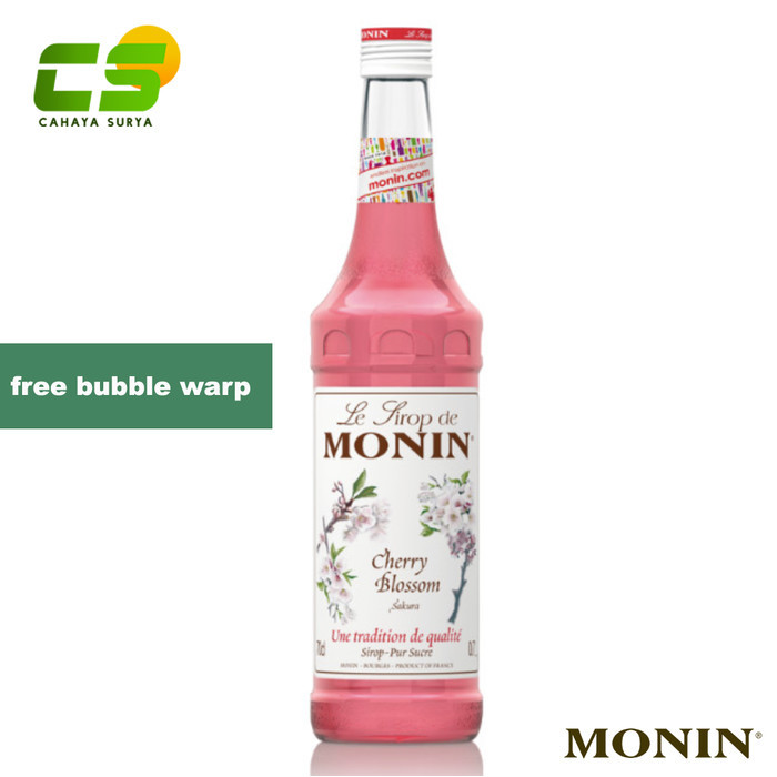 Jual Monin Syrup/Sirup - Cherry Blossom Syrup 700 ml (Rasa Sakura ...