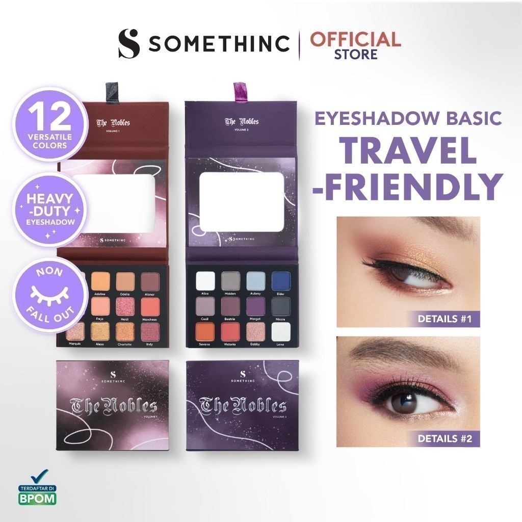 Jual SOMETHINC THE NOBLES Eyeshadow Palette - Eyeshadow Daily Look ...