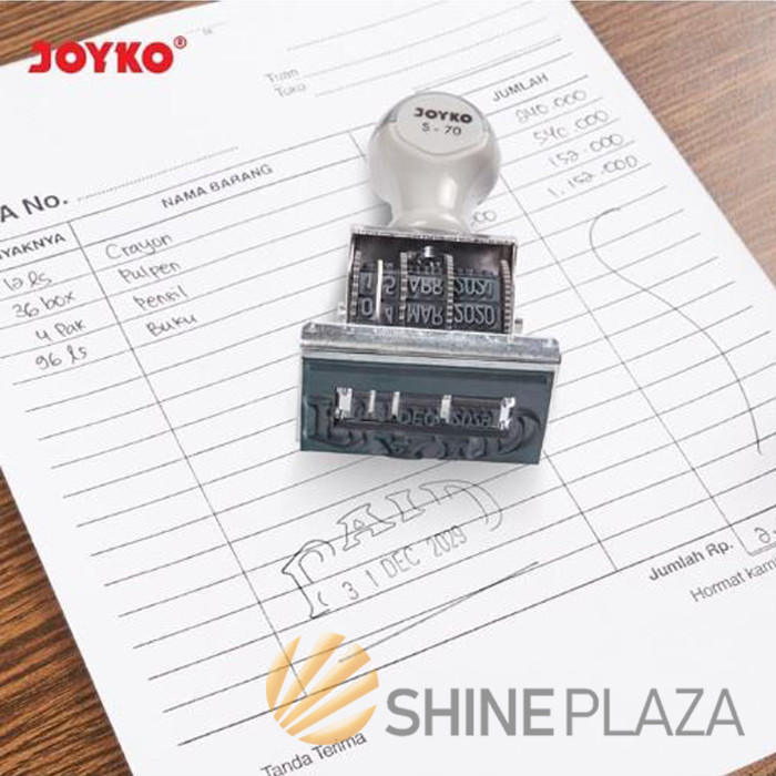 Jual DATE STAMP - STEMPEL TANGGAL PAID JOYKO S-70 | Shopee Indonesia