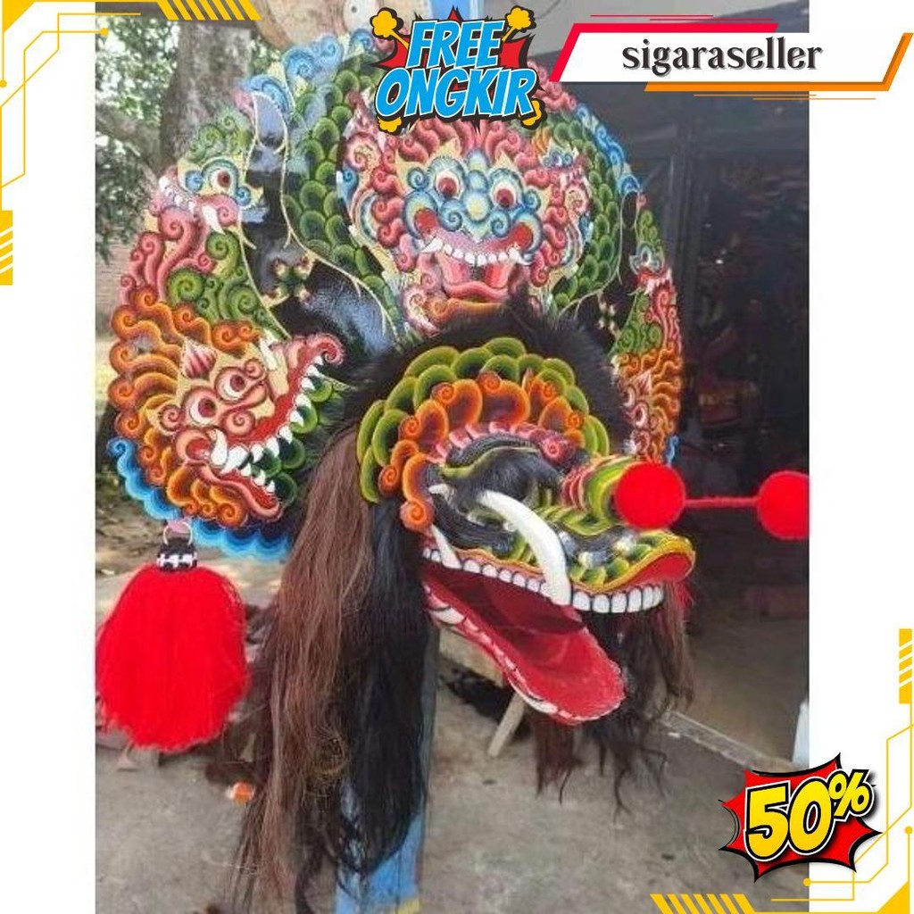 Jual Mainan Tradisional Barongan Telon|Barongan Devil|Barongan Anak ...