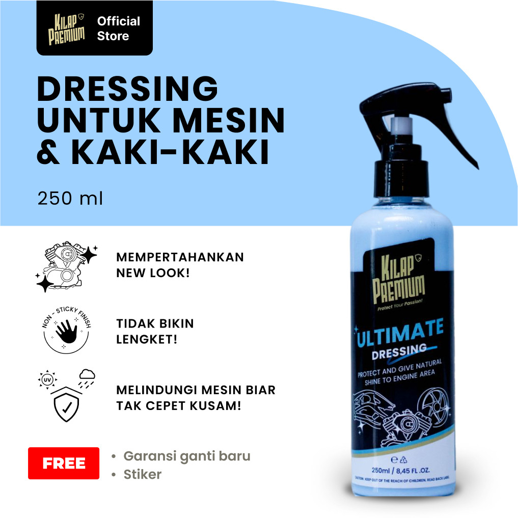 Jual ULTIMATE DRESSING KILAP PREMIUM - DRESSING MOTOR MOBIL, PROTEKSI ...