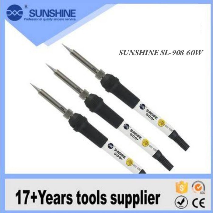 Jual Barang Ready Solder Tangan Soldering Iron Sunshine SL-908 SL908 ...
