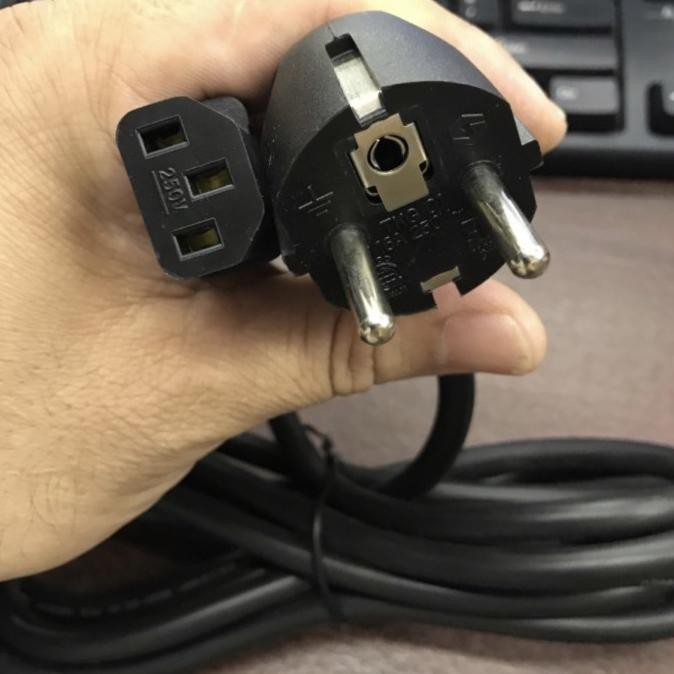 Jual Kabel Power Input Dari Listrik ke UPS / ke Server EU to Cord C13 ...
