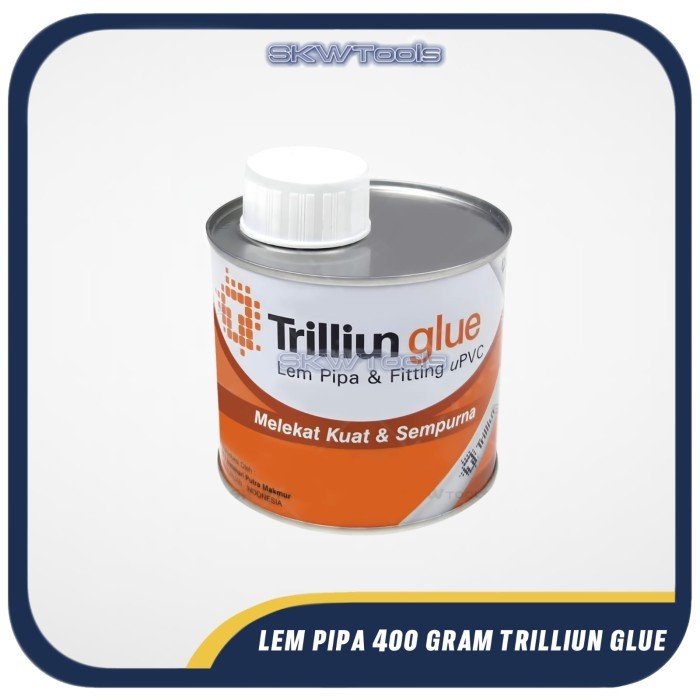 Jual Lem Pipa Pvc 400 Gram+Kuas Trilliun Lem Pipa Dan Fitting Pvc Ready ...