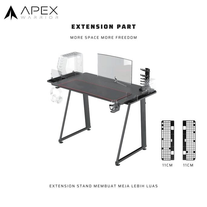 Jual Apex Warrior AX-Series Music RGB Gaming Desk Table Meja Gaming ...