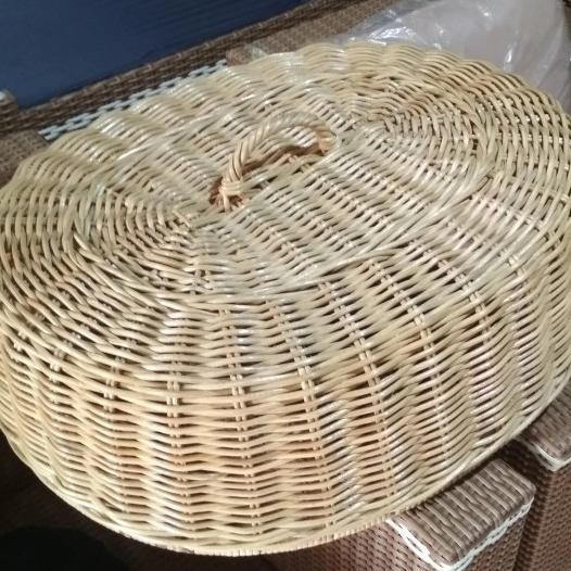 Jual Tudung Saji Rotan Anyaman Tebal Ukuran 68Cm | Shopee Indonesia