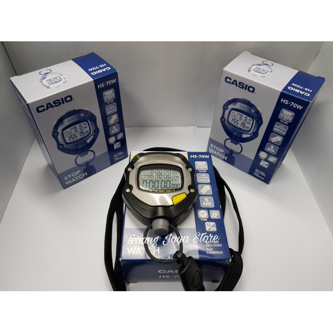 Jual Stopwatch Casio Hs70 (Alat Pengukur Waktu) | Shopee Indonesia