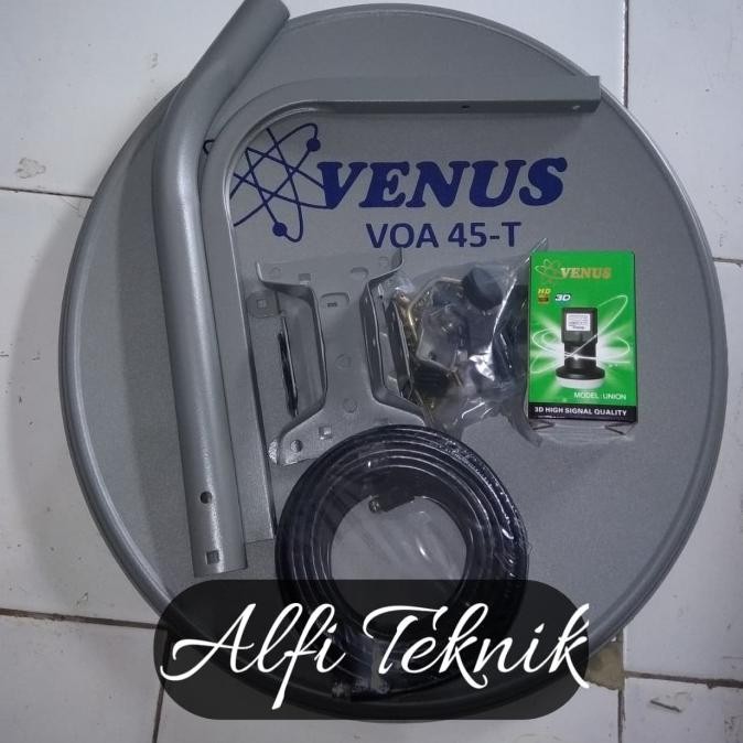 Jual odu dish parabola mini tanaka 45cm lnb dual | Shopee Indonesia