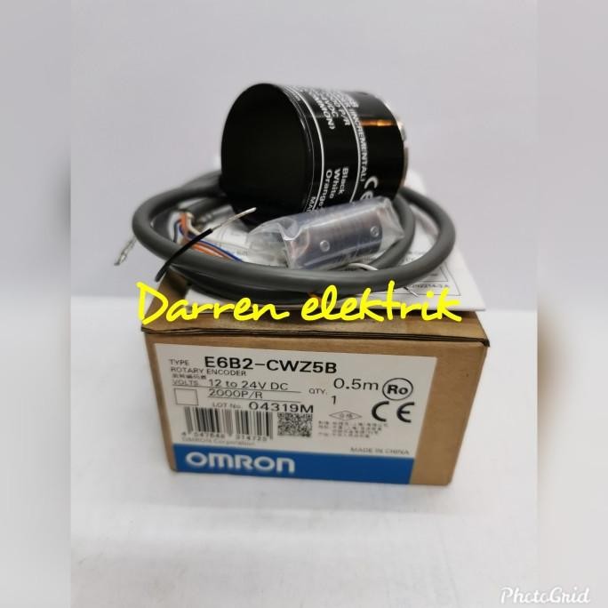 Jual rotary encoder omron E6B2-CWZ5B, 2000pr | Shopee Indonesia