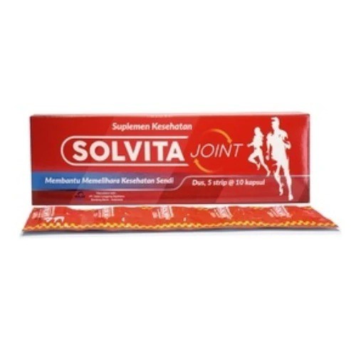 Jual HARGA TERBAIK, HANYA DI SINI! SOLVITA JOINT STRIP 10 KAPSUL ...