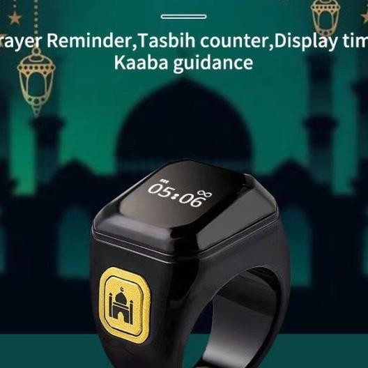 Jual Bstwsh Smart Tasbih Ring Digital Zikr Zikir Ring Cincin Tasbeeh ...
