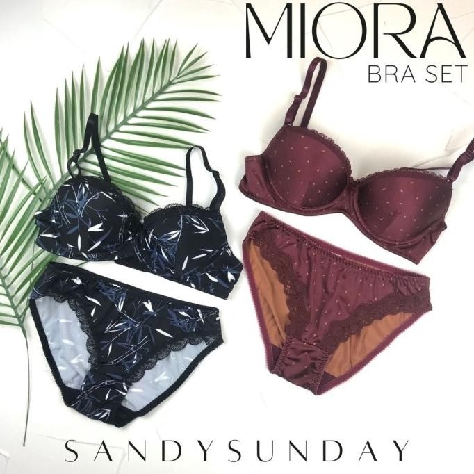 Jual SandySunday Miora Bra Set - Japanese Style Comfort Underwear IS81 ...