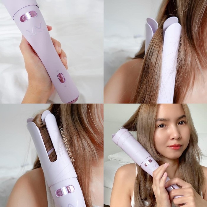 Jual Vivid Vogue New Launching Catokan Curly Otomatis 32Mm Big Hair Curler | Shopee Indonesia